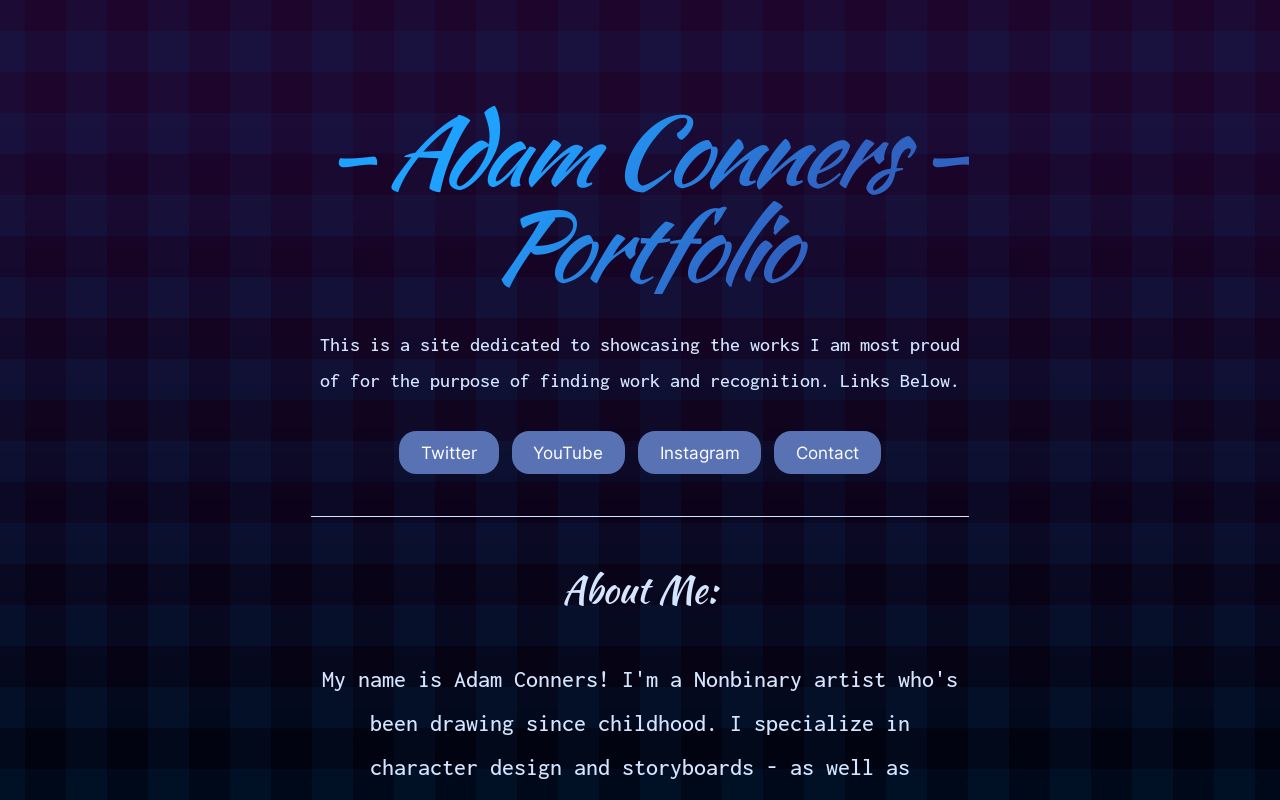 Adam Conners - Portfolio